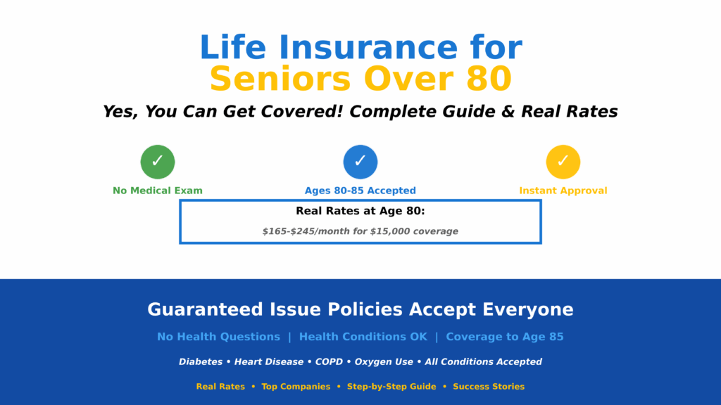 Life Insurance for Seniors Over 80: Your Complete Guide (2025)