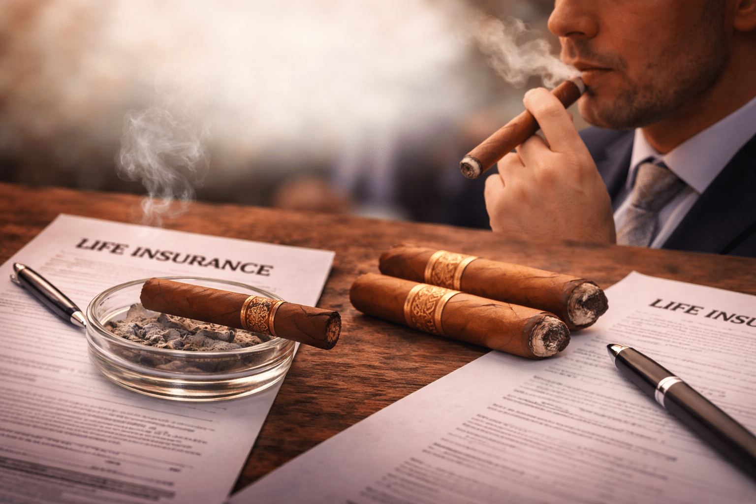 The Best 2026 Guide to Life Insurance for Cigar Smokers